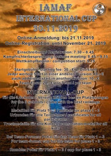 International Cup 2019 - IAMAF